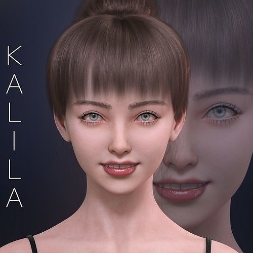 Kalila for Genesis 9 - DAZ3D - 3D model animated rigged | CGTrader