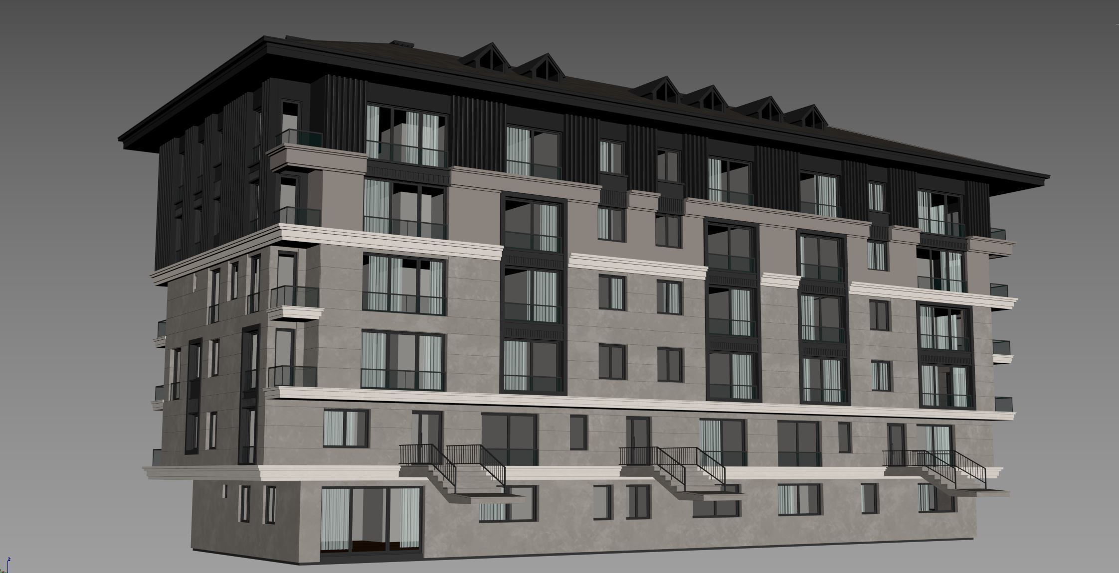 Apartment Model Modern Classic 3D model | CGTrader