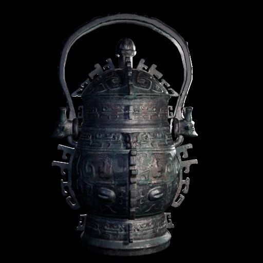 3D model Chinese cultural relics VR / AR / low-poly | CGTrader