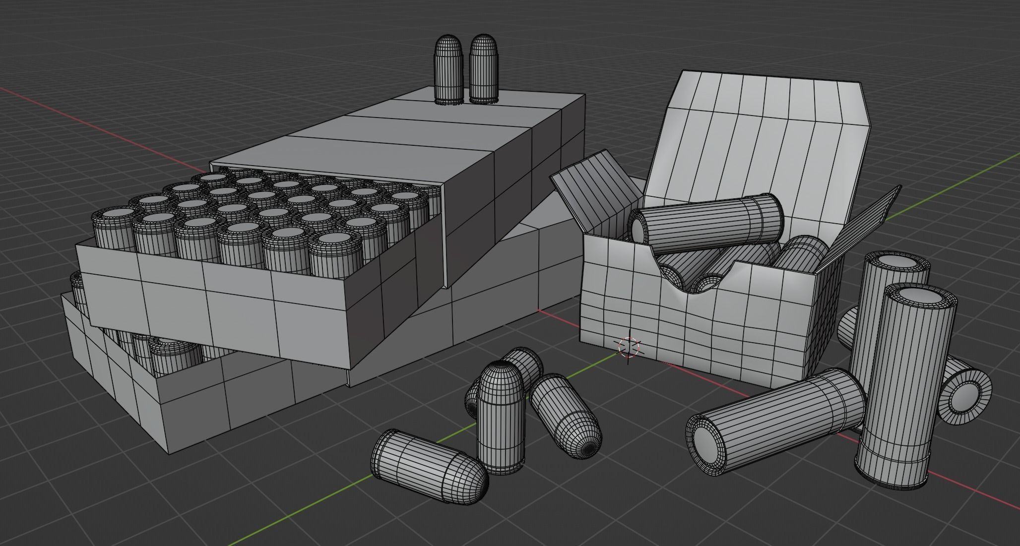 3D model Ammunition prop 3d model VR / AR / low-poly | CGTrader