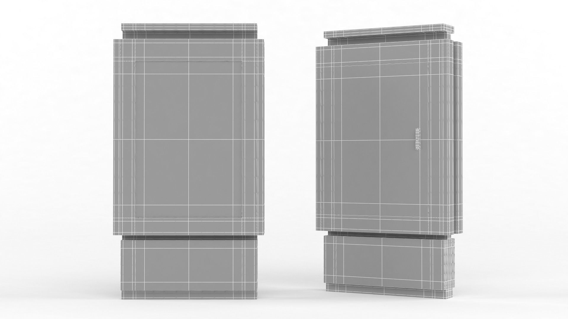 Electronic Kiosk 3D model | CGTrader