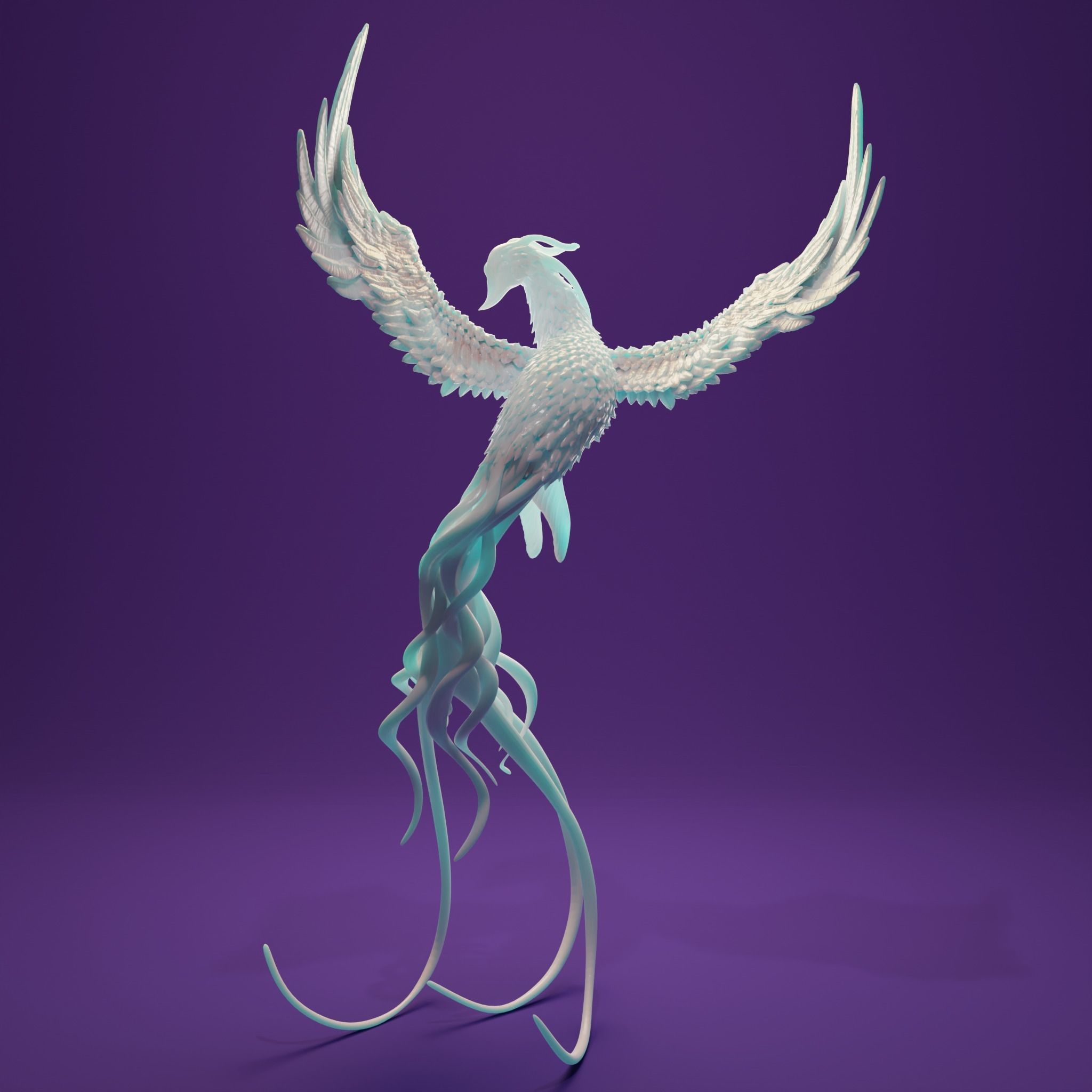 Phoenix 3D model 3D printable | CGTrader