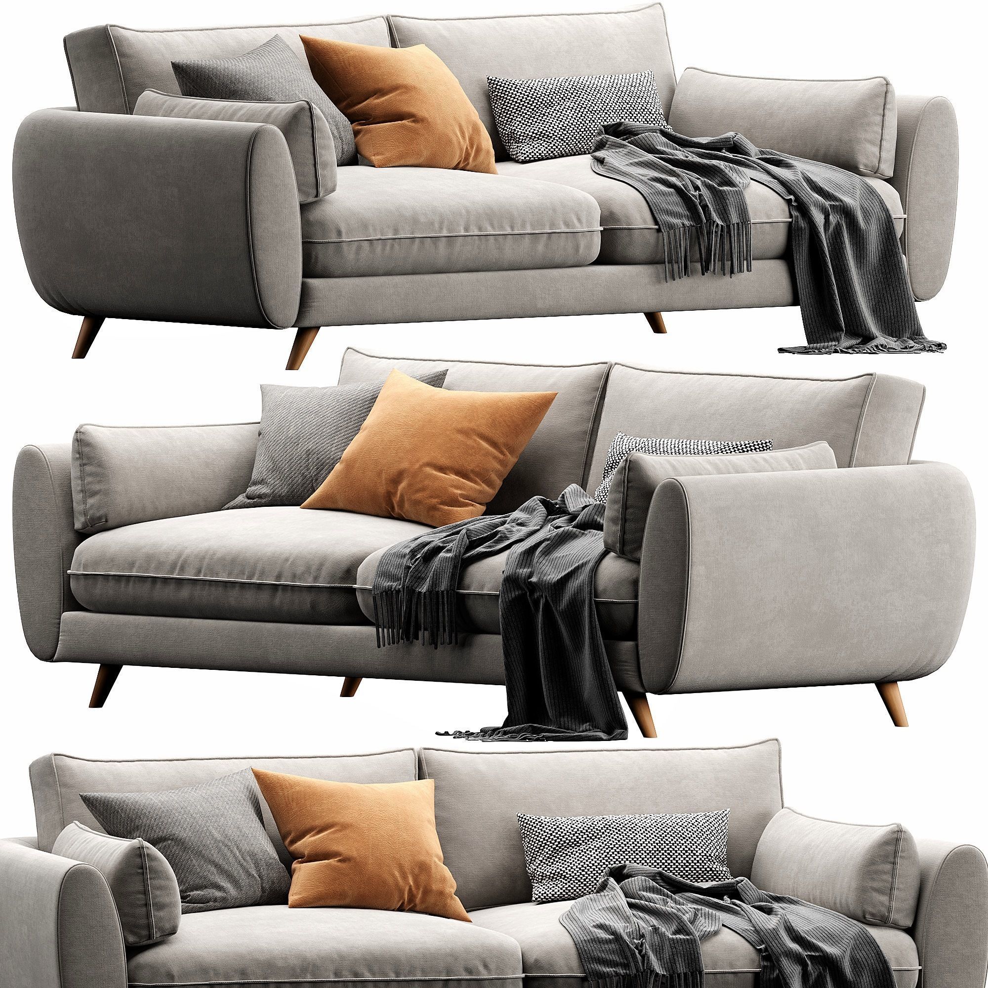 Nick Scali Sinclair 3D model | CGTrader