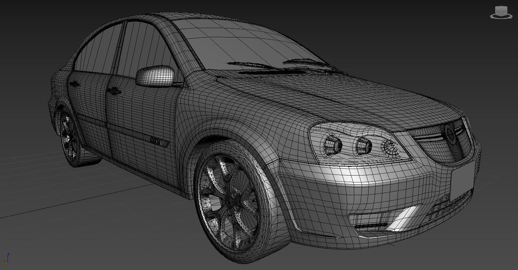 3D model 2012 Coda EV Electric Car VR / AR / low-poly | CGTrader