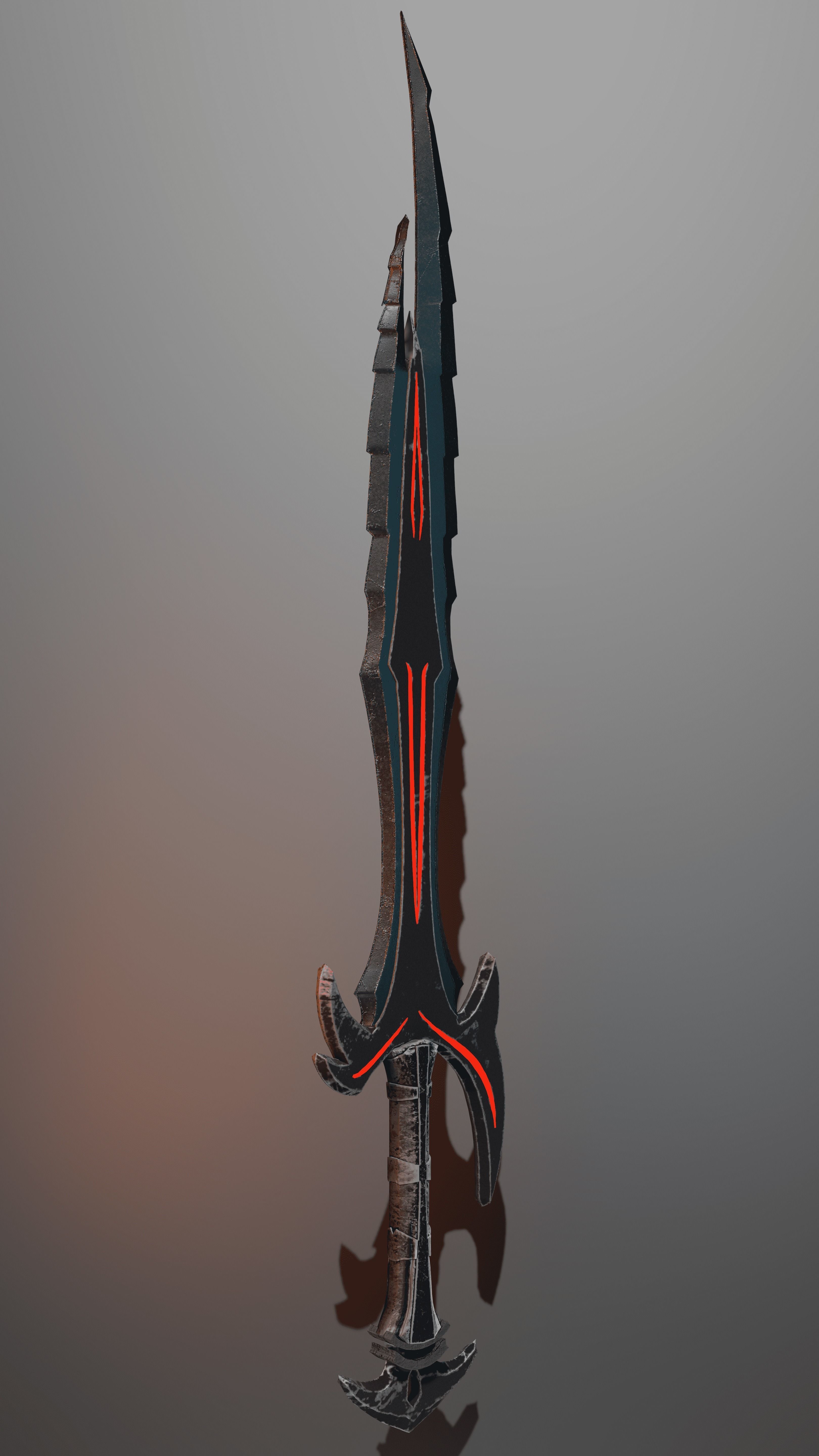 3D model deadra sword plus VR / AR / low-poly | CGTrader