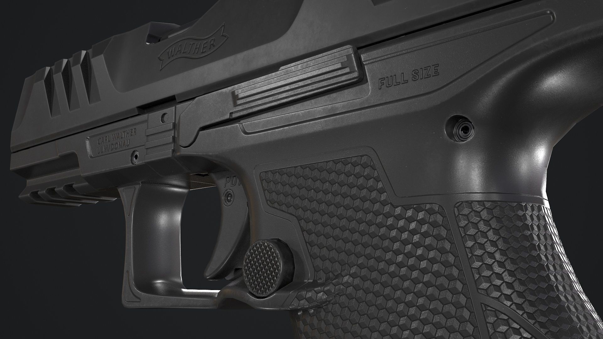 3D model Walther PDP Full-Size VR / AR / low-poly | CGTrader