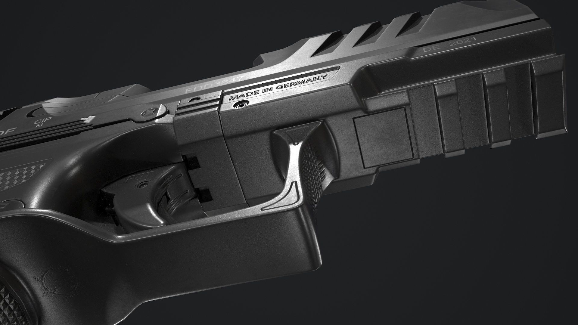 3D model Walther PDP Full-Size VR / AR / low-poly | CGTrader