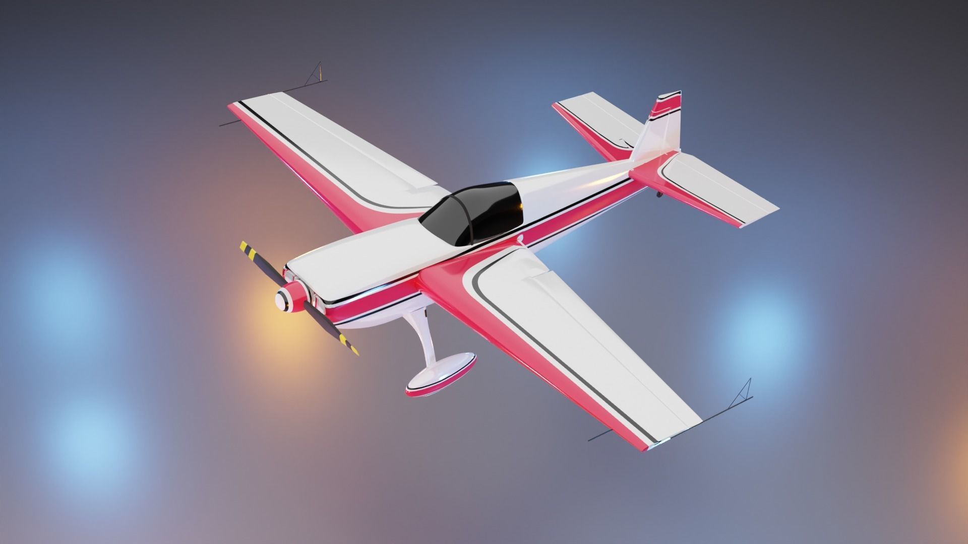 Plane - 3D print model two airplanes 3D model 3D printable | CGTrader