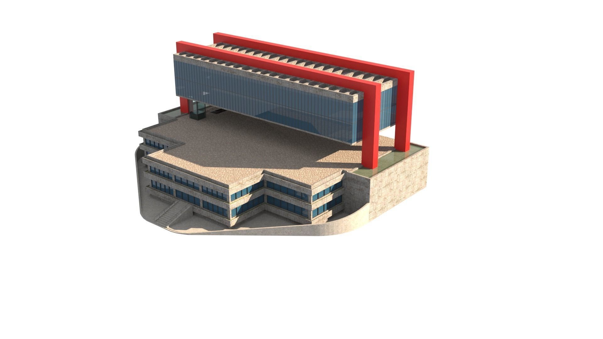 MASP - Museum 3D model | CGTrader