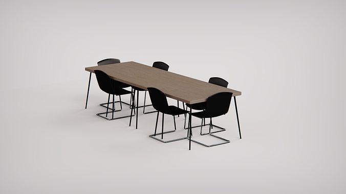 CONFERENCE TABLE 3D model | CGTrader