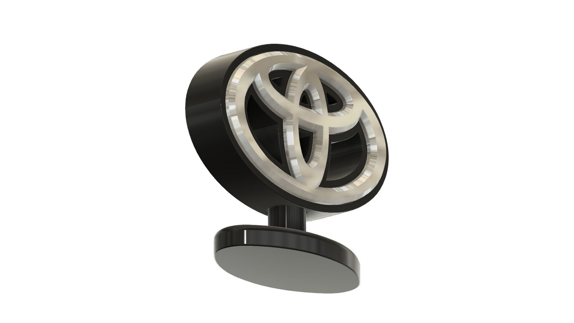 Toyota Stand Logo 3D model 3D printable | CGTrader