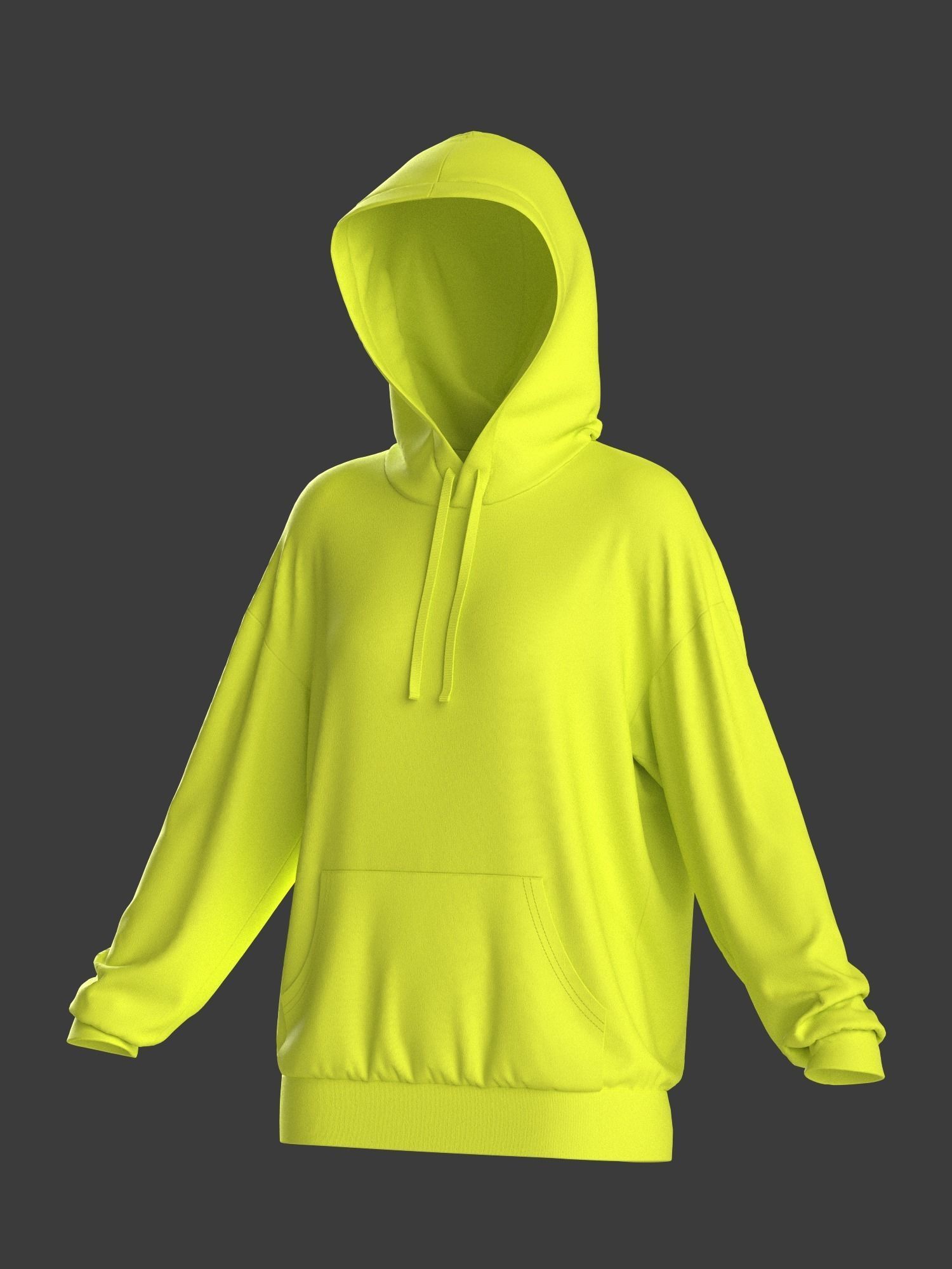 Hoodie 3D model | CGTrader
