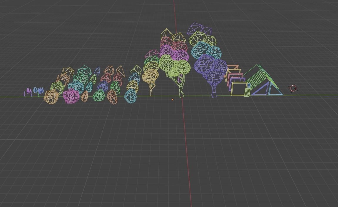 3D model Low poly game asset pack VR / AR / low-poly | CGTrader