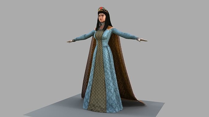 Queen 3D model | CGTrader