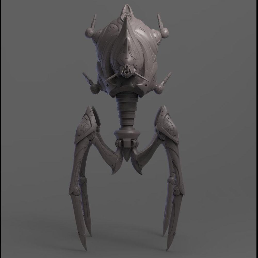 StarCraft2 Colossus 3D model 3D printable | CGTrader
