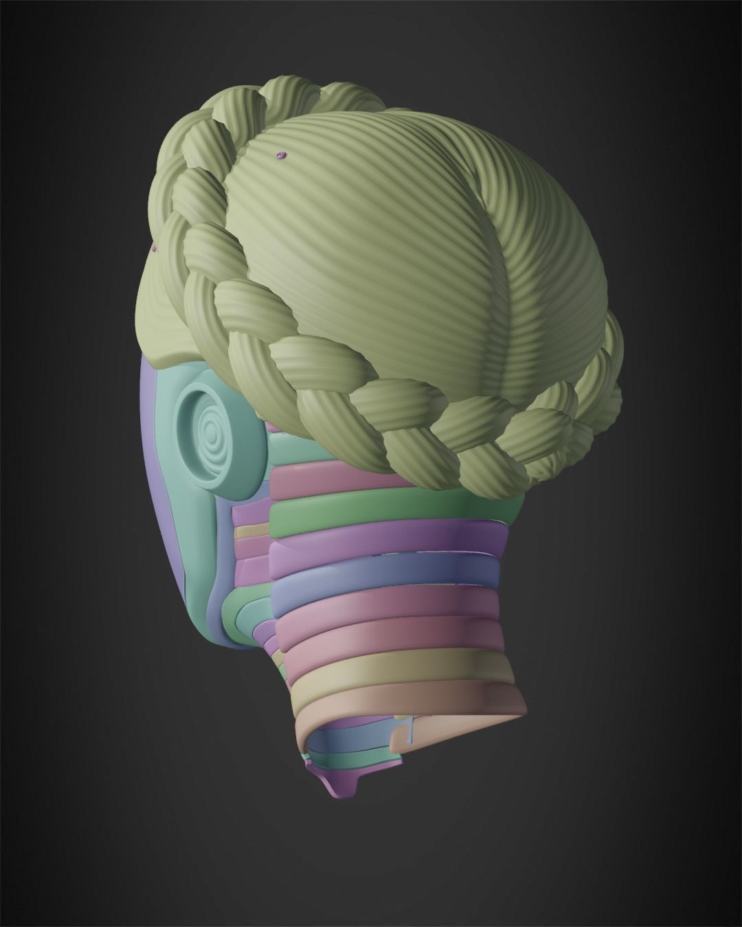 Atomic Heart Twins Helmet for Cosplay 3D model 3D printable | CGTrader