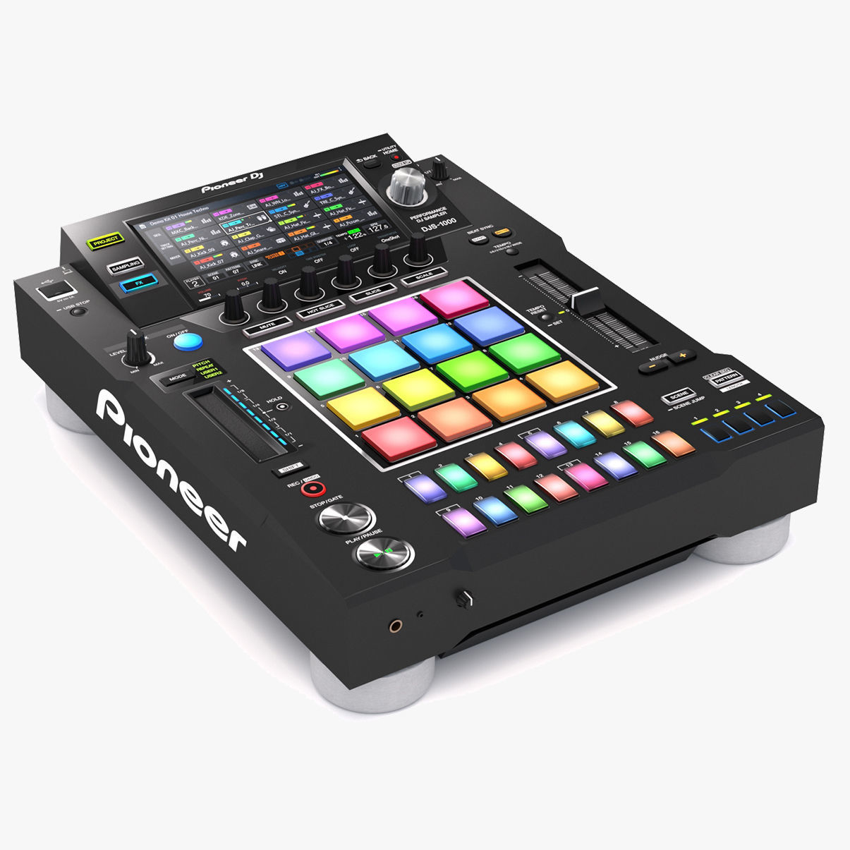 Pioneer djs-1000 DJ Sampler 3D model | CGTrader