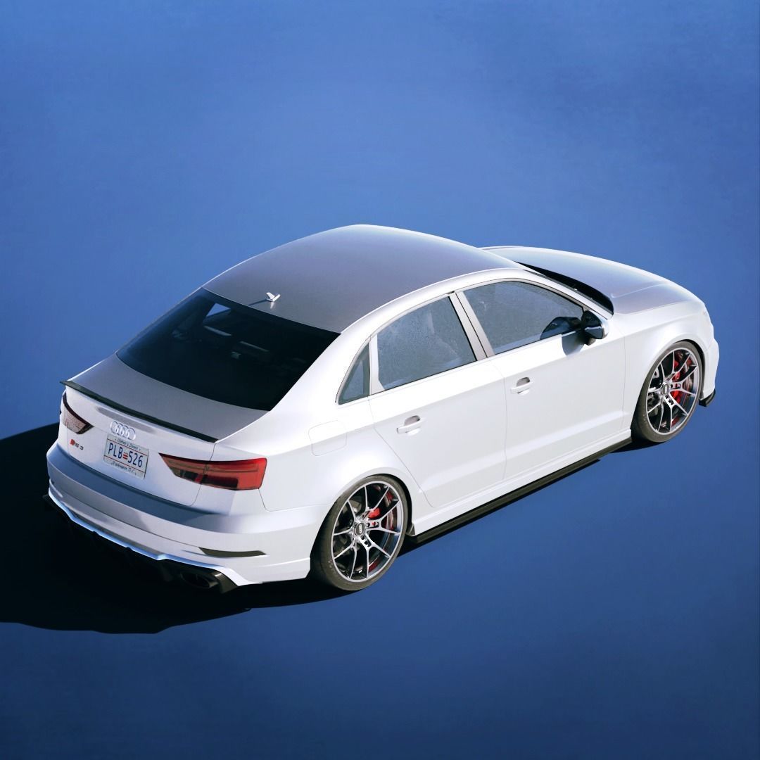 Audi RS3 Sedan 2020 3D model | CGTrader