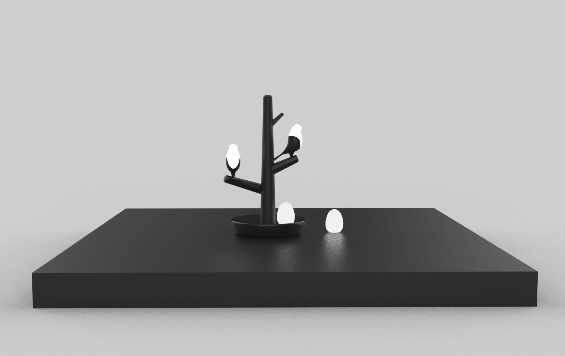 3D model bird light VR / AR / low-poly | CGTrader