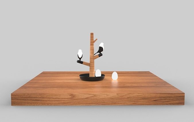 3D model bird light VR / AR / low-poly | CGTrader