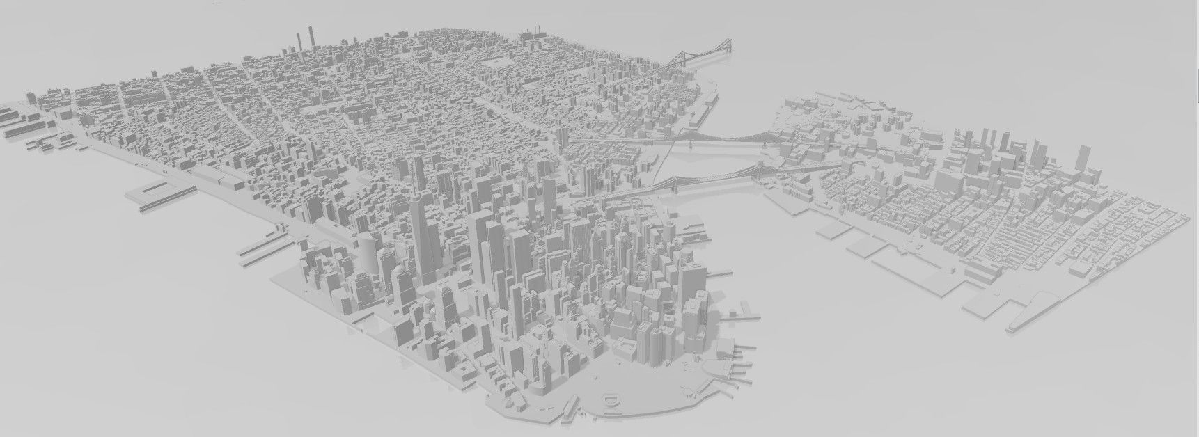 NEW YORK 3D MODEL 3D model 3D printable | CGTrader