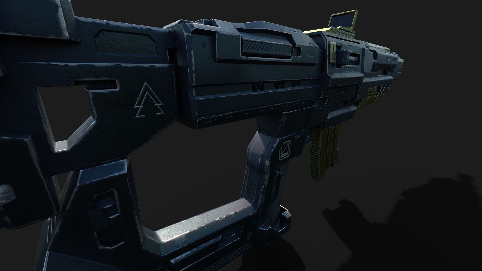 3D model Sci-Fi Rifle - AR MKX IV VR / AR / low-poly | CGTrader
