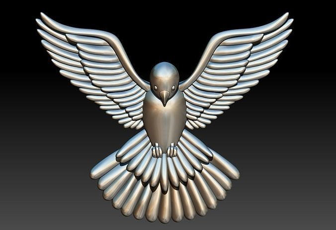 Holy Spirit - Dove - Espirito Santo 3D model 3D printable | CGTrader