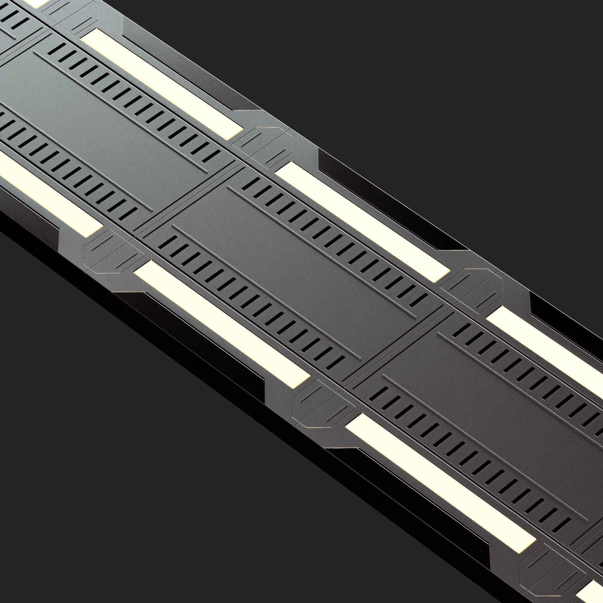 Sci-Fi Panels Pack 3D model | CGTrader