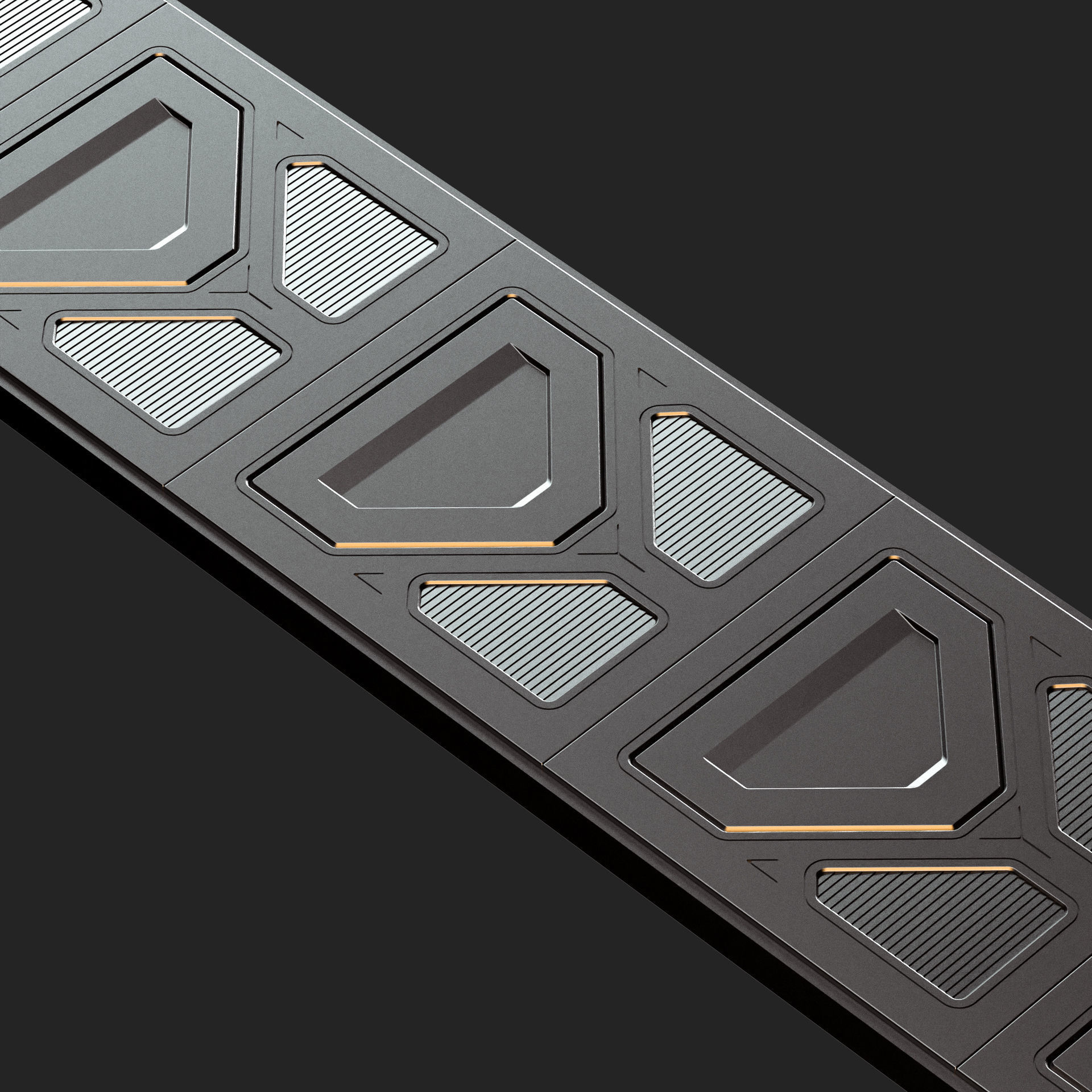 Sci-Fi Panels Pack 3D model | CGTrader