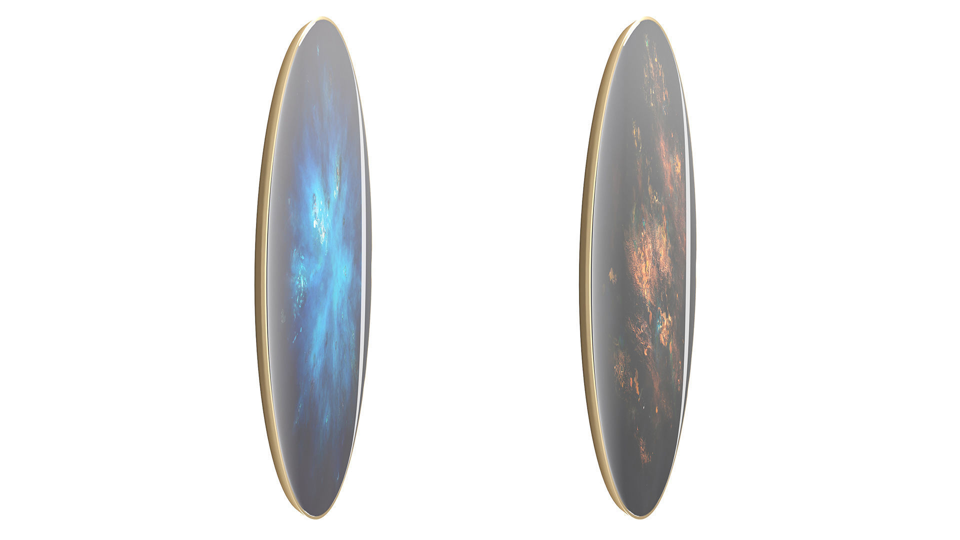 Based Upon Disc Sculptures 01 3D model | CGTrader