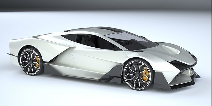 Hybercar Aria FXE 3D model | CGTrader