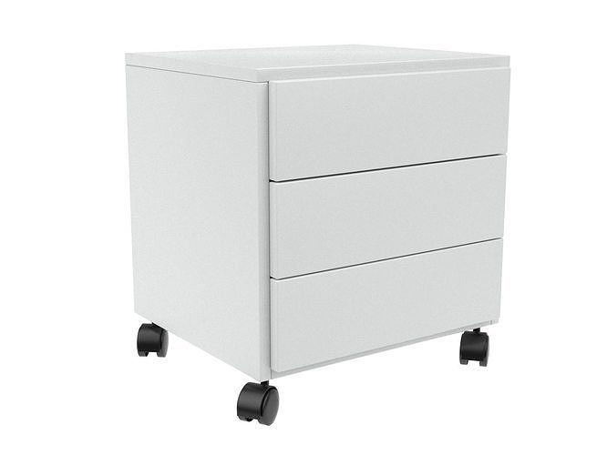 Mobile bedside table 3D model | CGTrader
