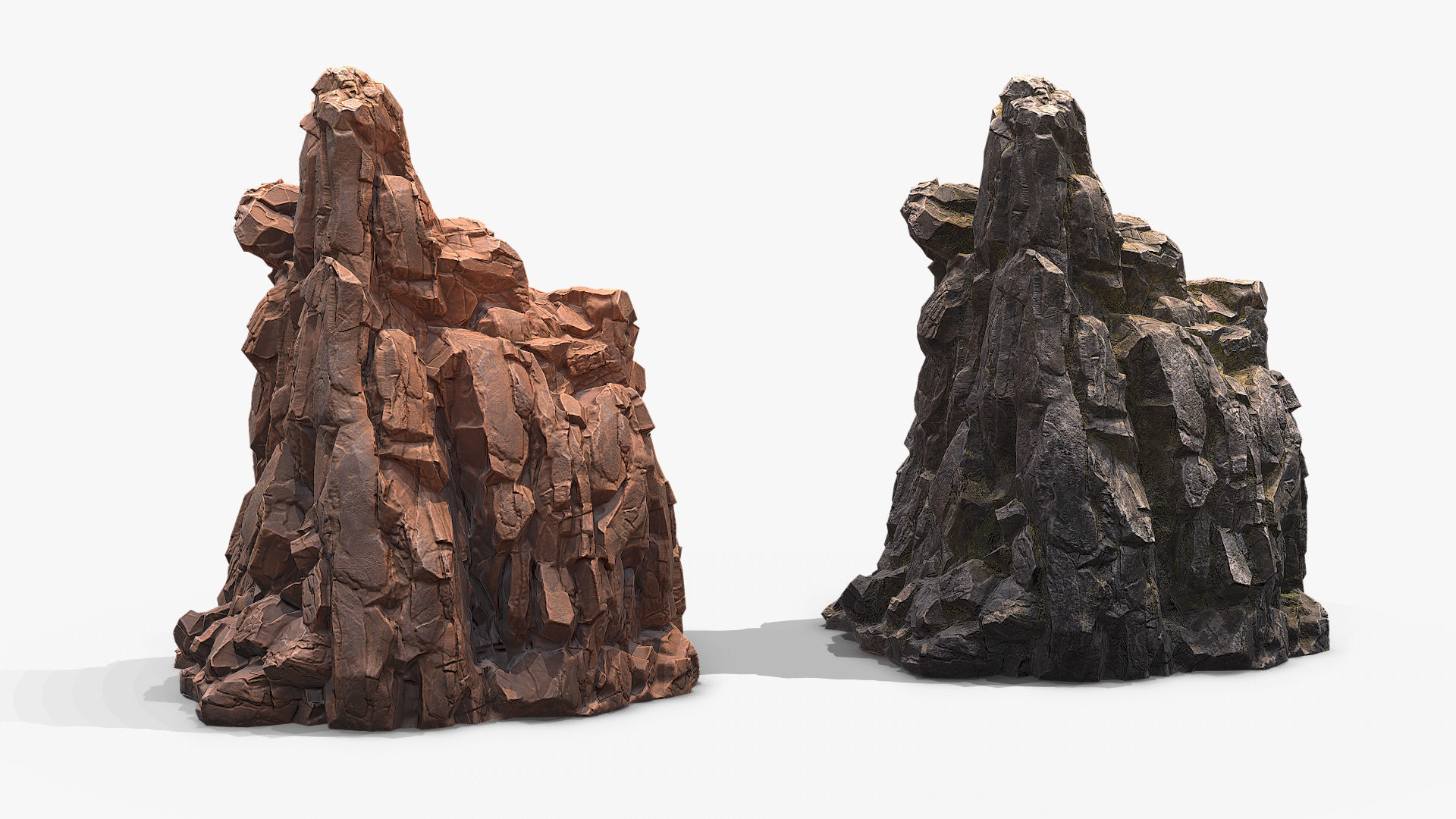 3D model 3D Sharp Rock 4 VR / AR / low-poly | CGTrader