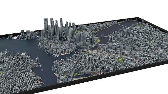 City of Boston 3D model | CGTrader