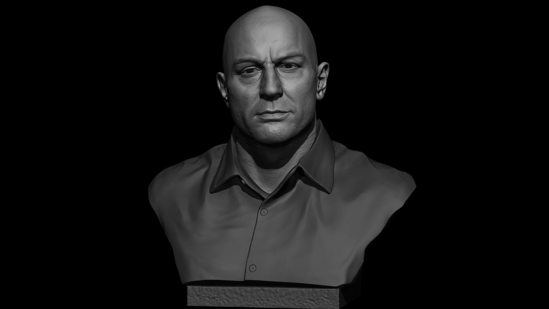 Joe Rogan 3D model 3D printable | CGTrader