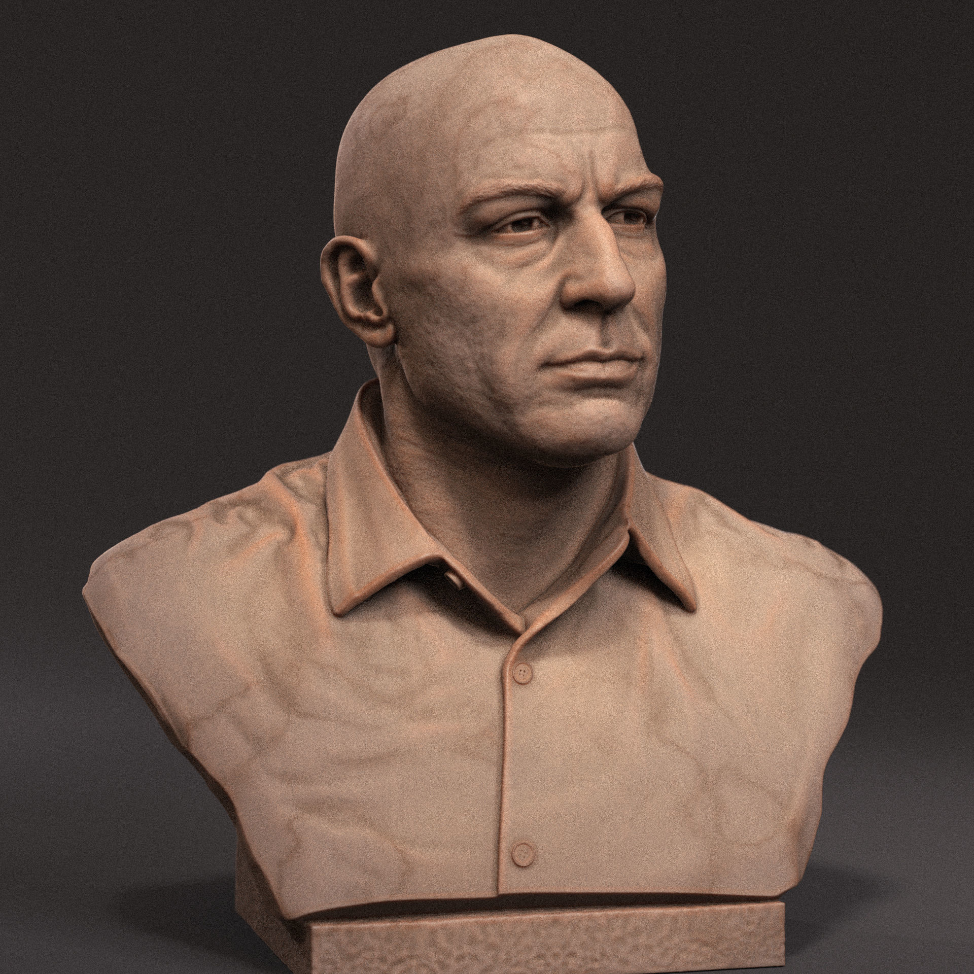 Joe Rogan 3D model 3D printable | CGTrader