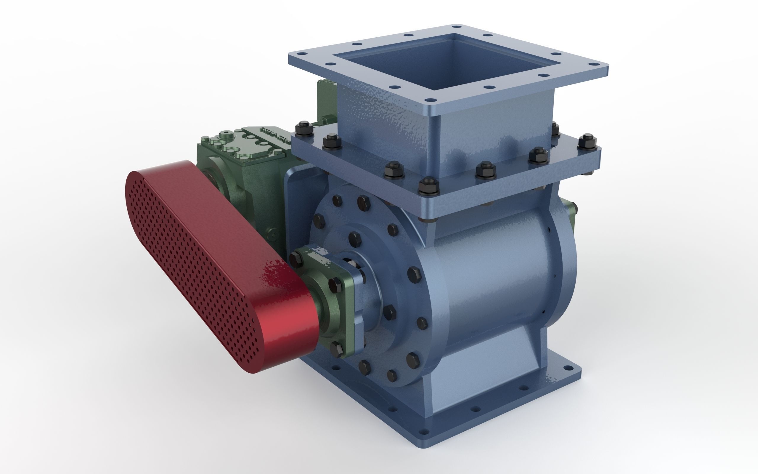 3D model Rotary valve VR / AR / low-poly | CGTrader