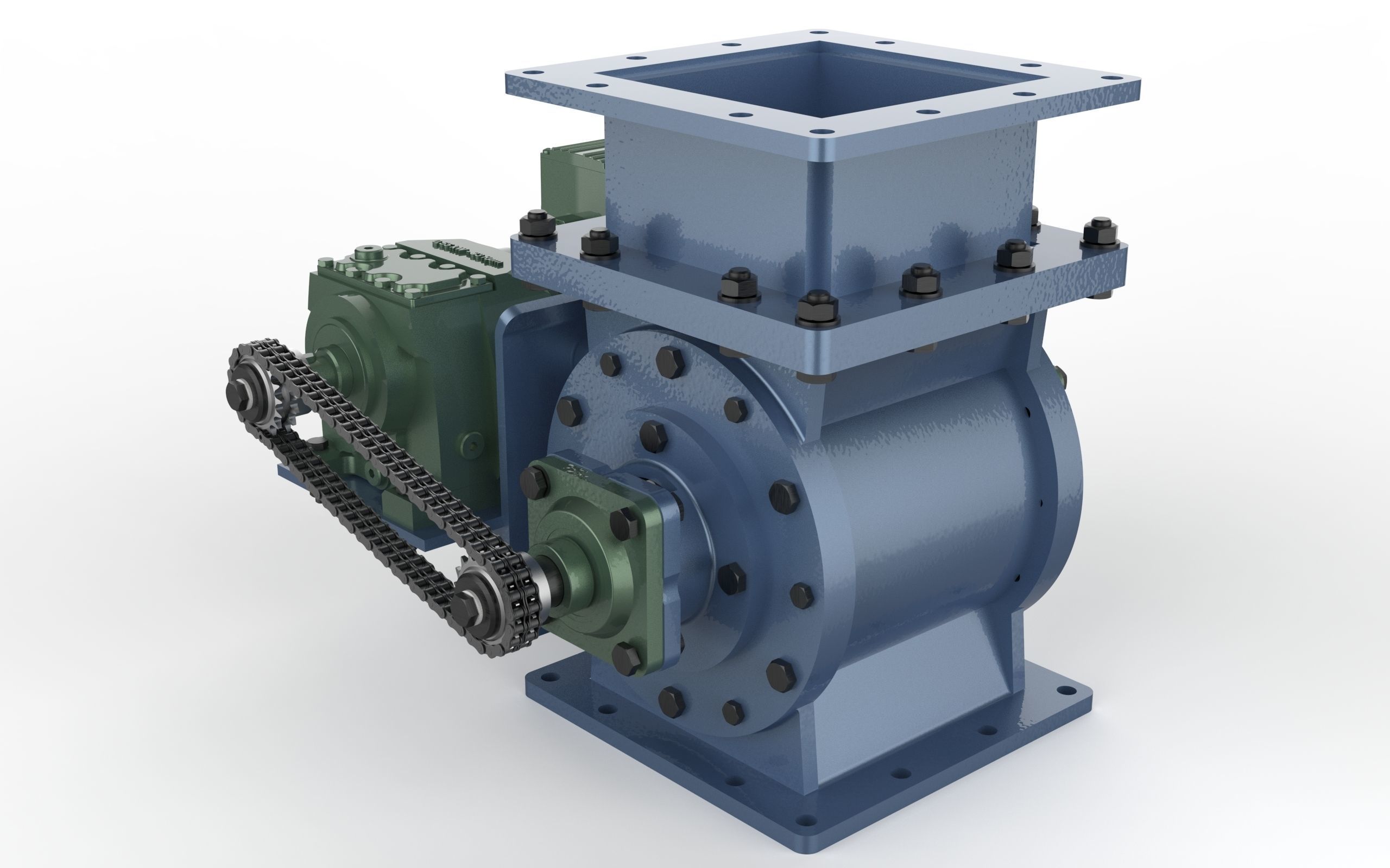 3D model Rotary valve VR / AR / low-poly | CGTrader