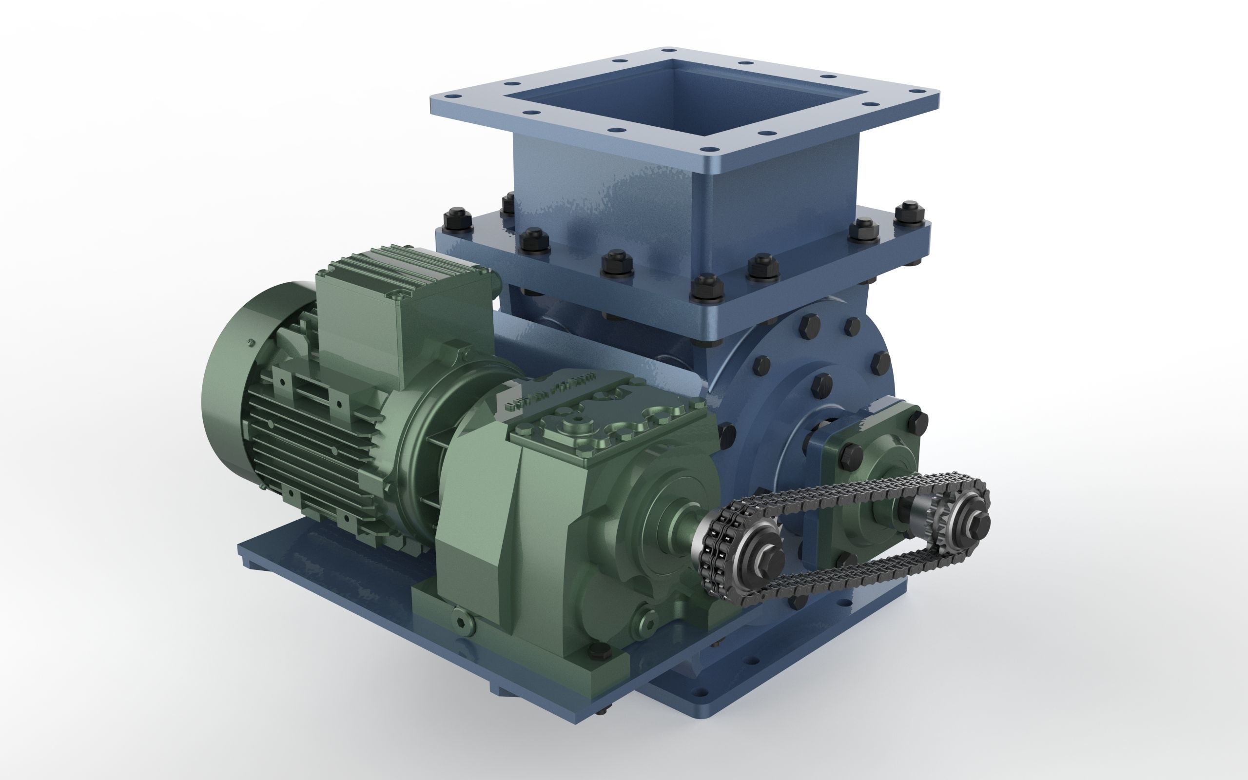 3D model Rotary valve VR / AR / low-poly | CGTrader