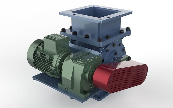 3D model Rotary valve VR / AR / low-poly | CGTrader