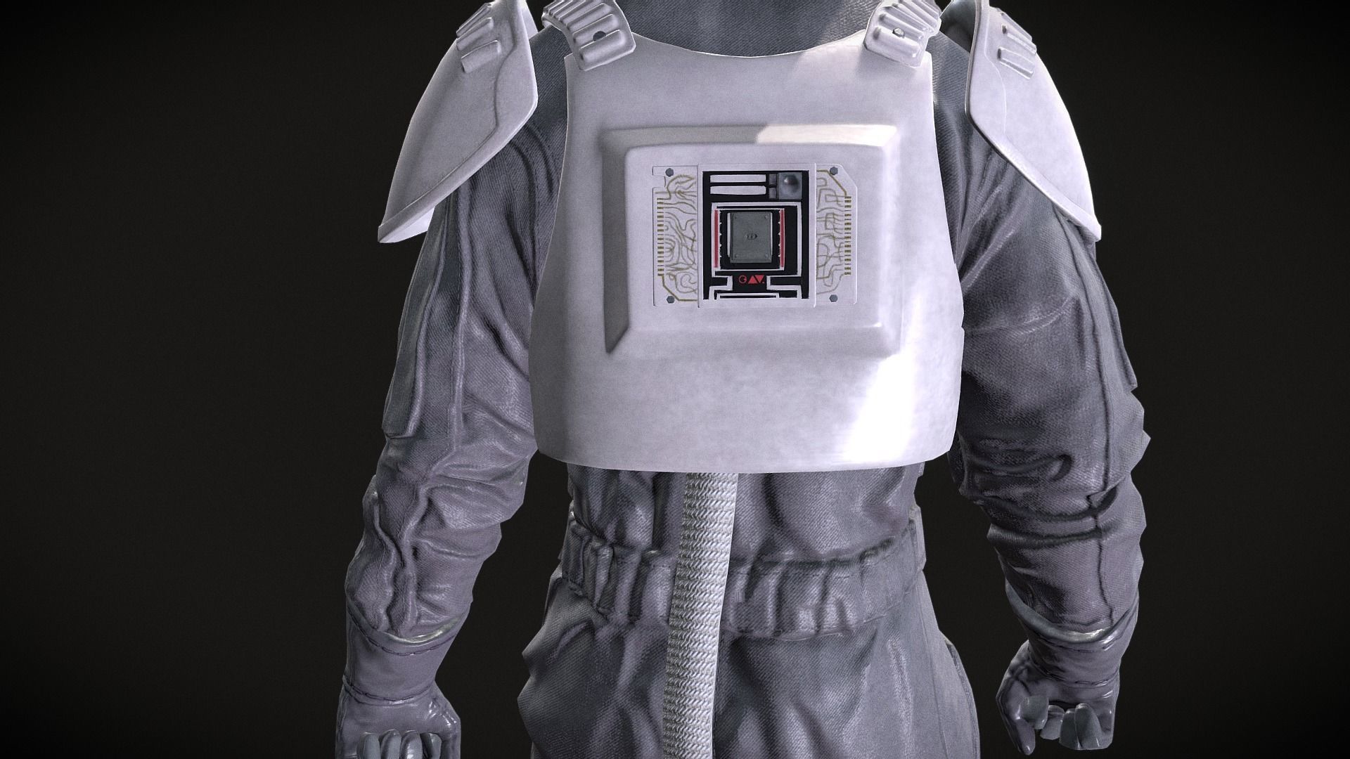 3D model Imperial AT-AT pilot VR / AR / low-poly | CGTrader