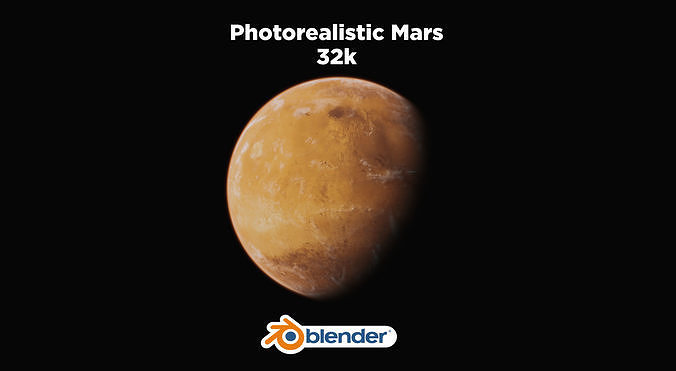 32k Photorealistic Mars for Blender 3D model | CGTrader