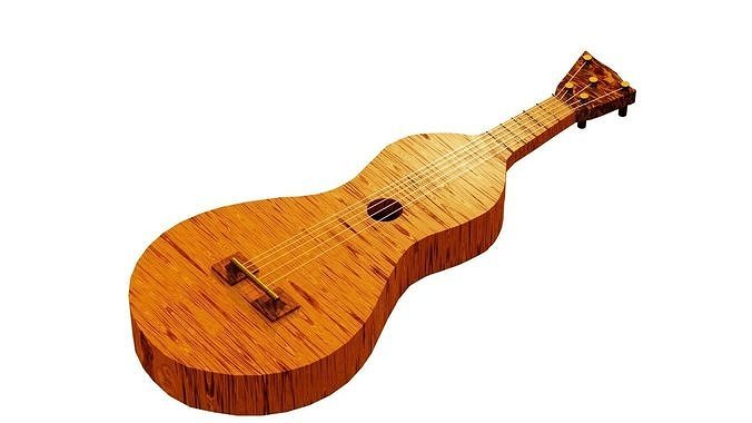 Mejoranera - folkloric music instrument from Panama 3D model | CGTrader