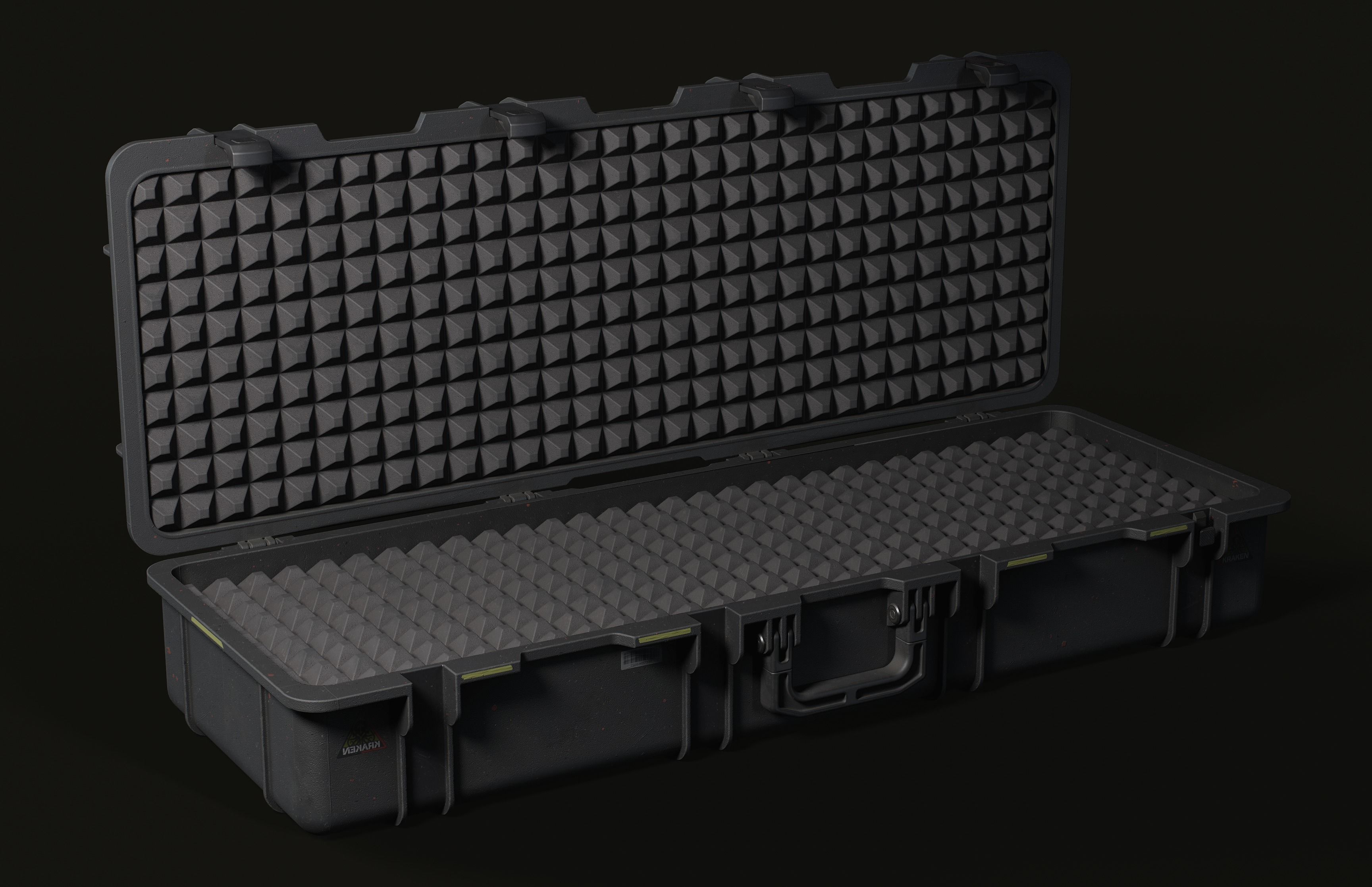 3D model weapon case large plastic pelican VR / AR / low-poly | CGTrader
