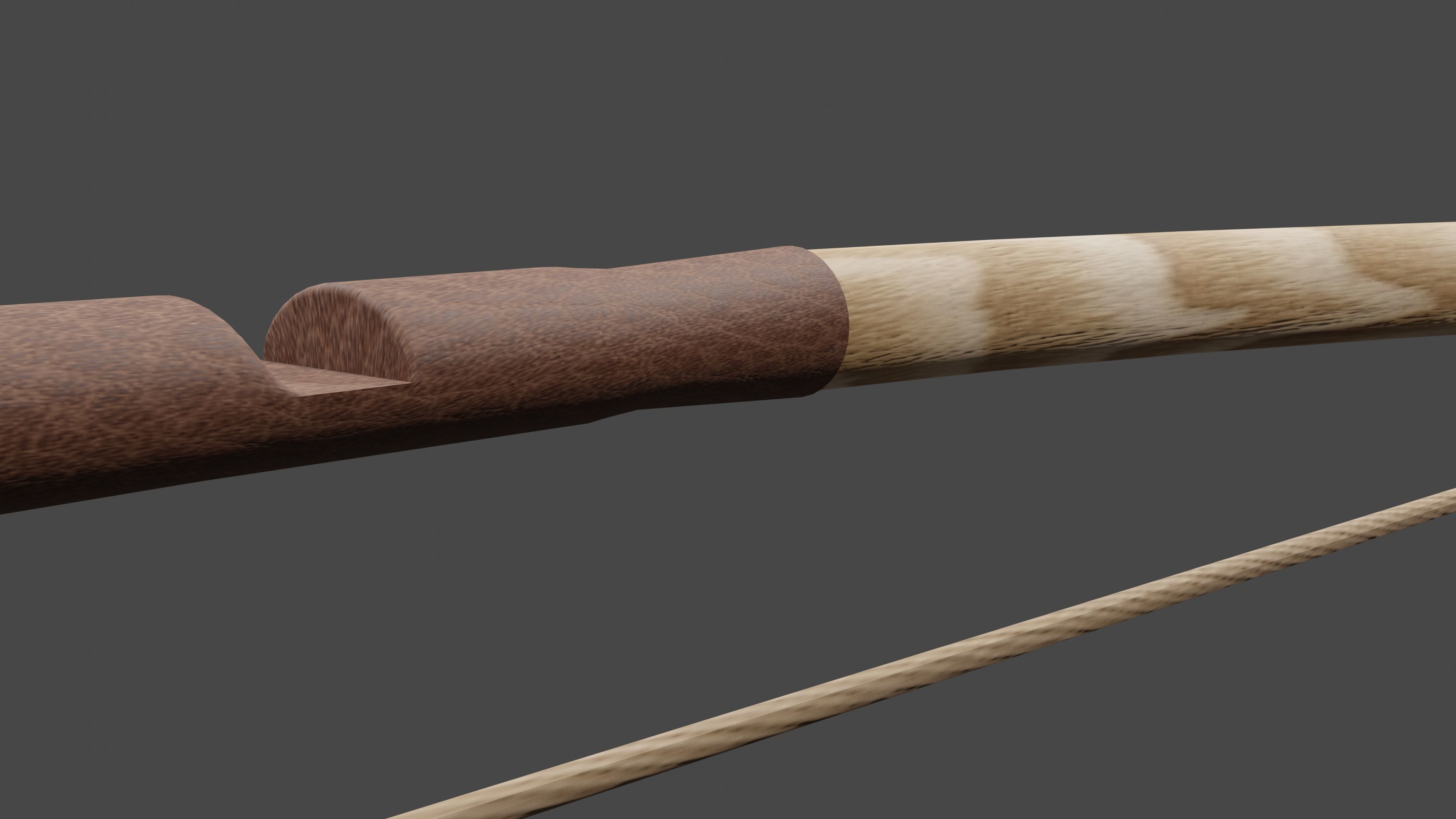 Wooden Bow 3D model | CGTrader