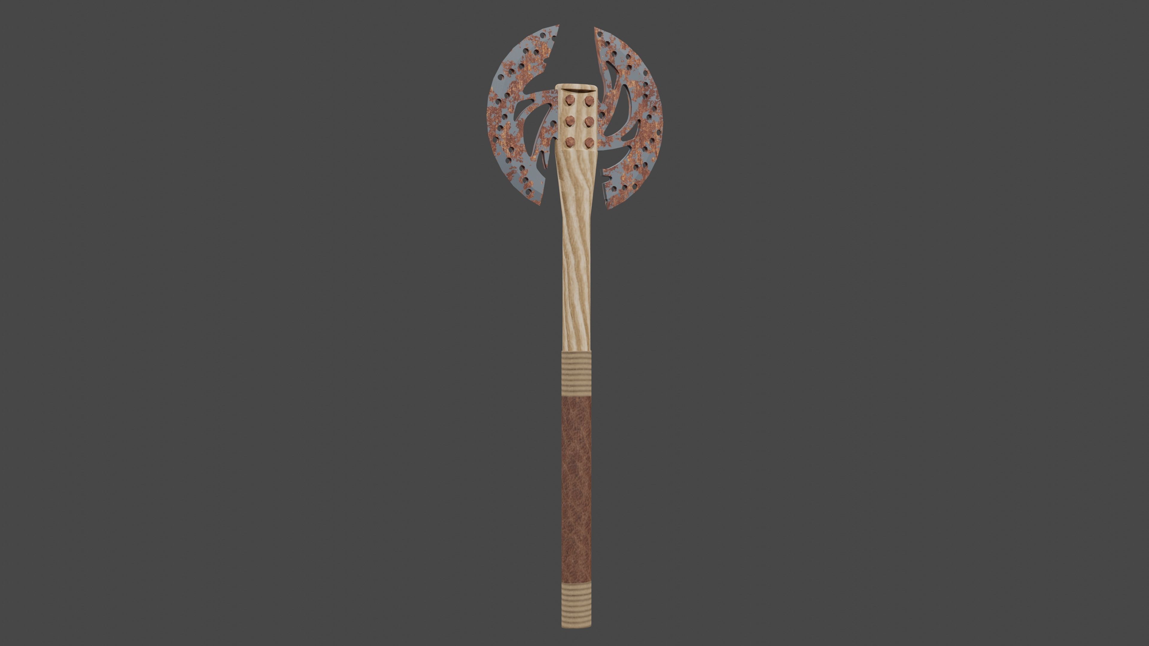 brake disc axe 3D model | CGTrader