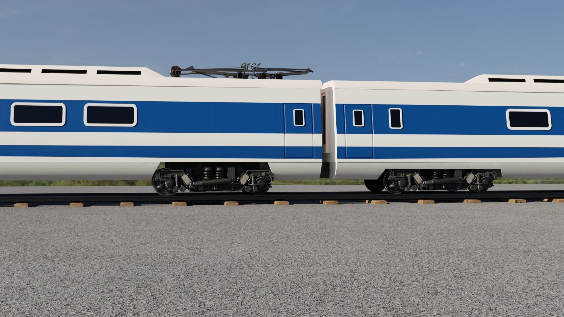 Train 3D model japanese high speed 3D model | CGTrader