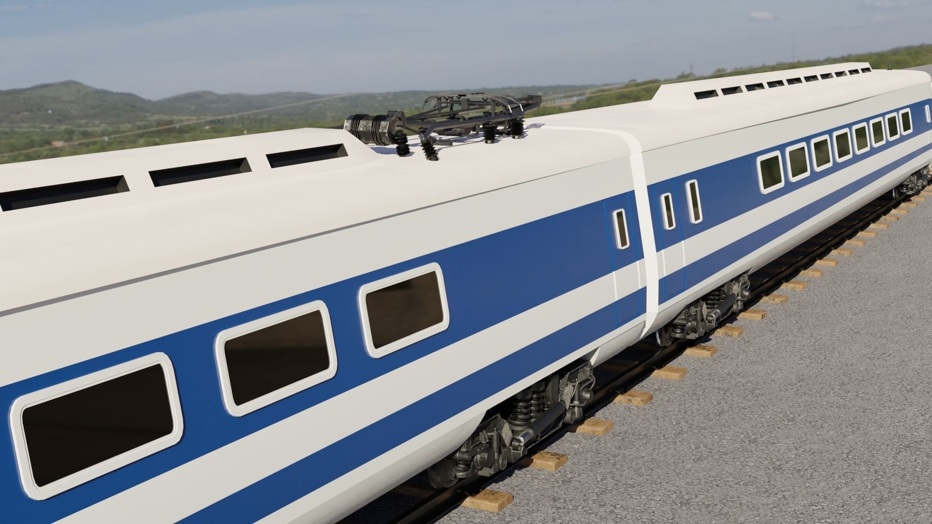 Train 3D model japanese high speed 3D model | CGTrader