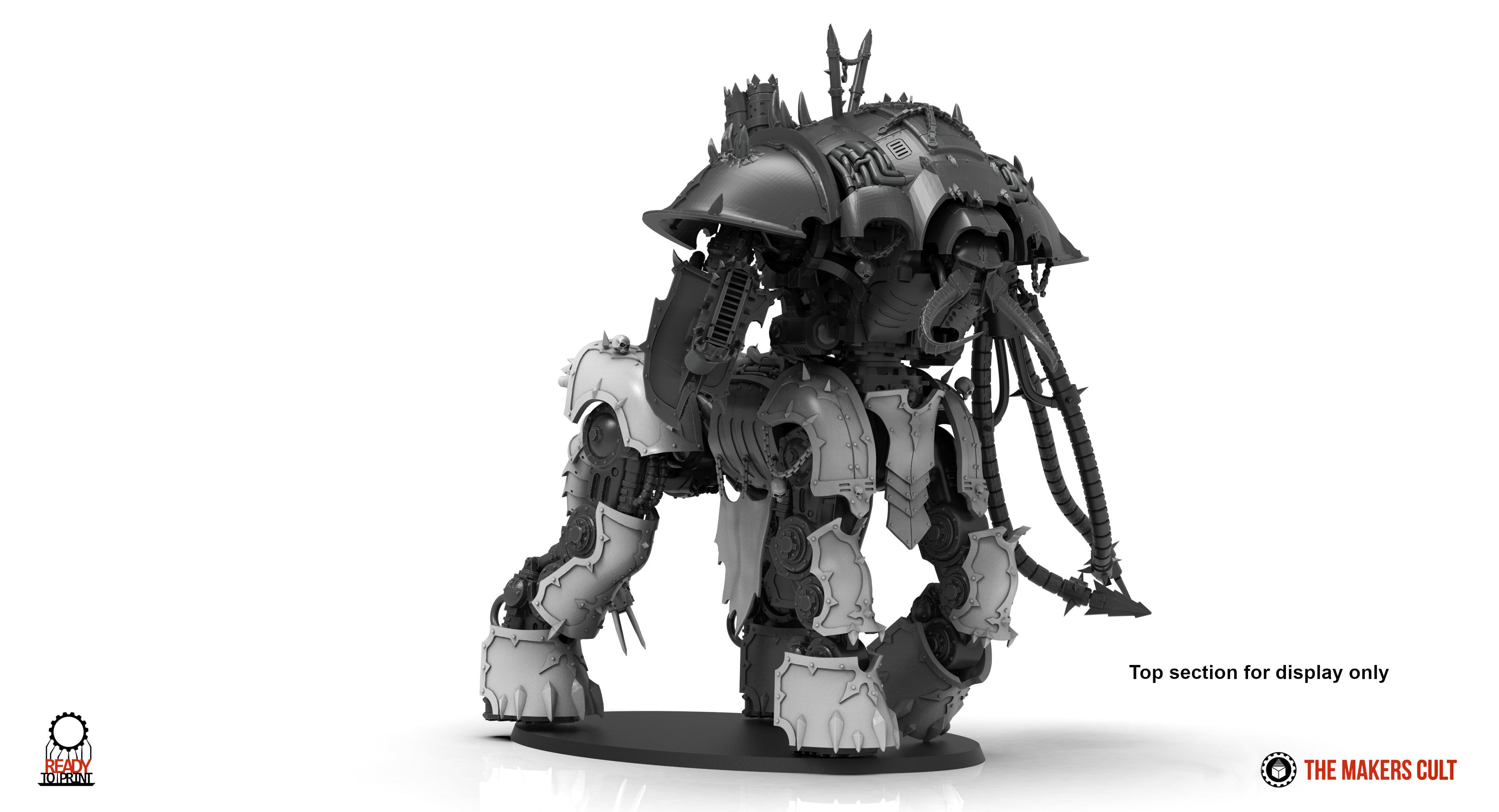 Centaur knight conversion kit - Chaos armour pack only 3D model 3D ...