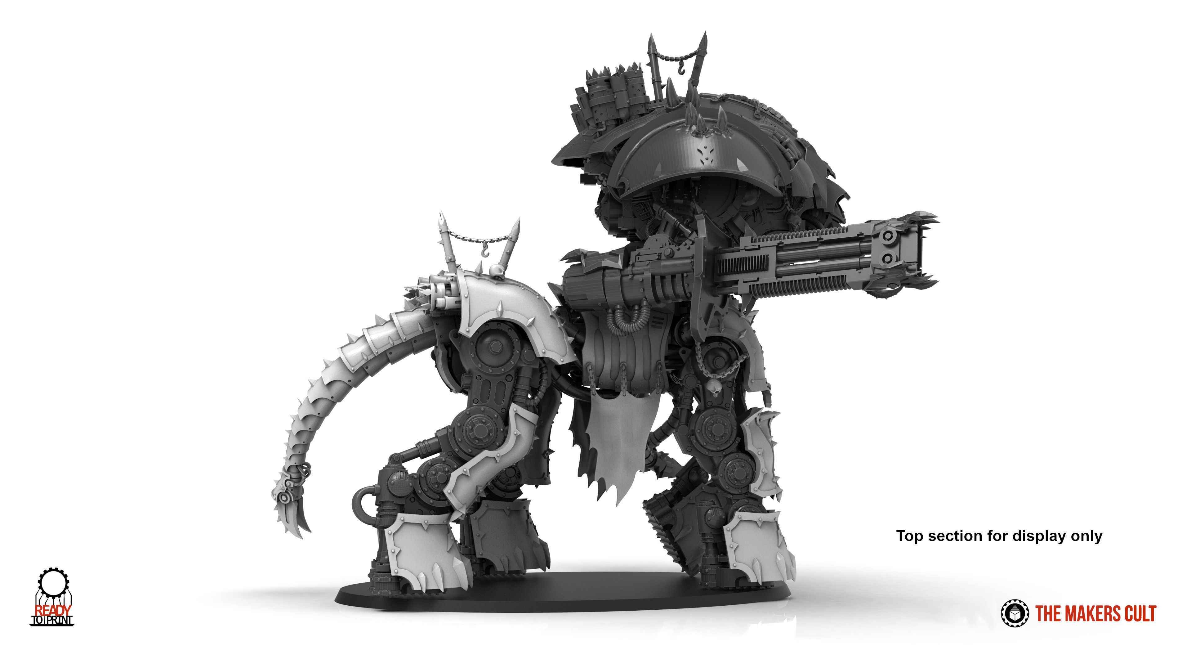 Centaur knight conversion kit - Chaos armour pack only 3D model 3D printable | CGTrader